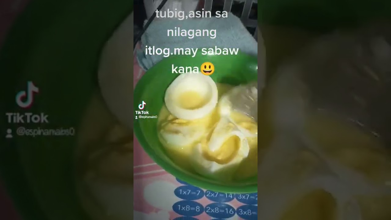 nilagang itlog - YouTube