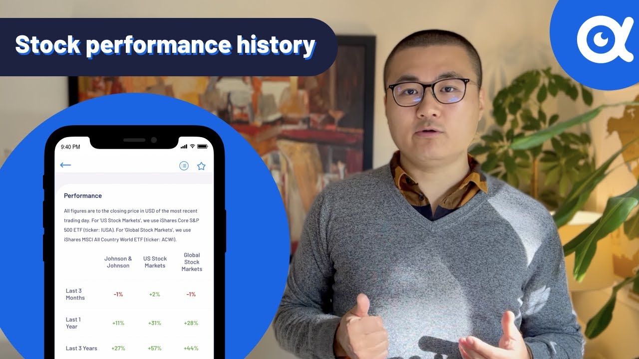Tutorial #10 - Stock performance history | Investing app for beginners ...