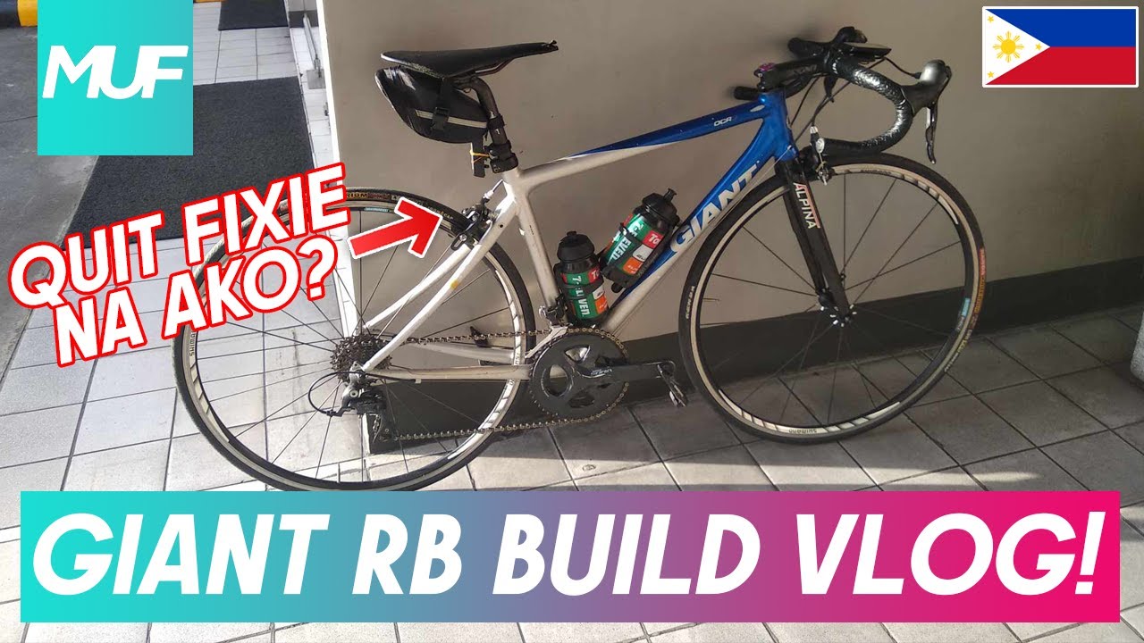 Road Bike Build Vlog Part 1😍 Manila Urban Fixed RB! - YouTube
