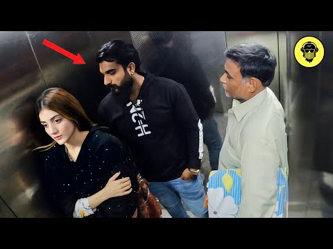 Disturbing a girl in Lift - Dumb TV