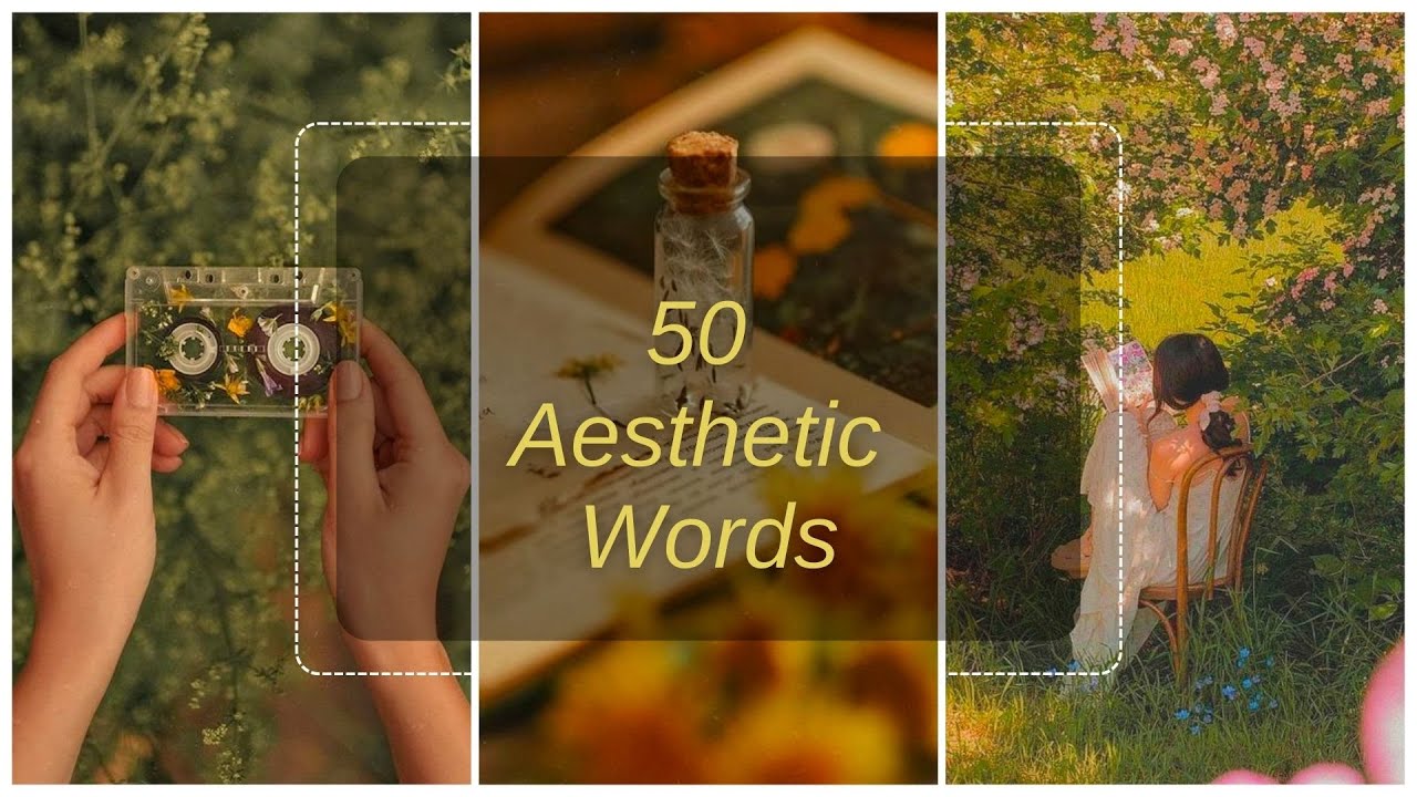 50 Aesthetic Words with Meaning | Rare words with Beautiful meanings ...