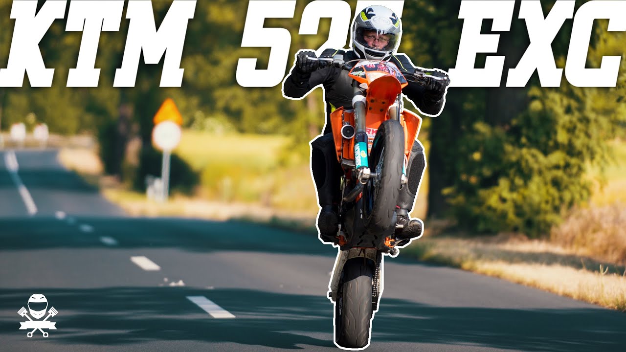 KTM EXC 525 SM Supermoto - Historia Miłości, Rozczarowania, Wzlotów i ...