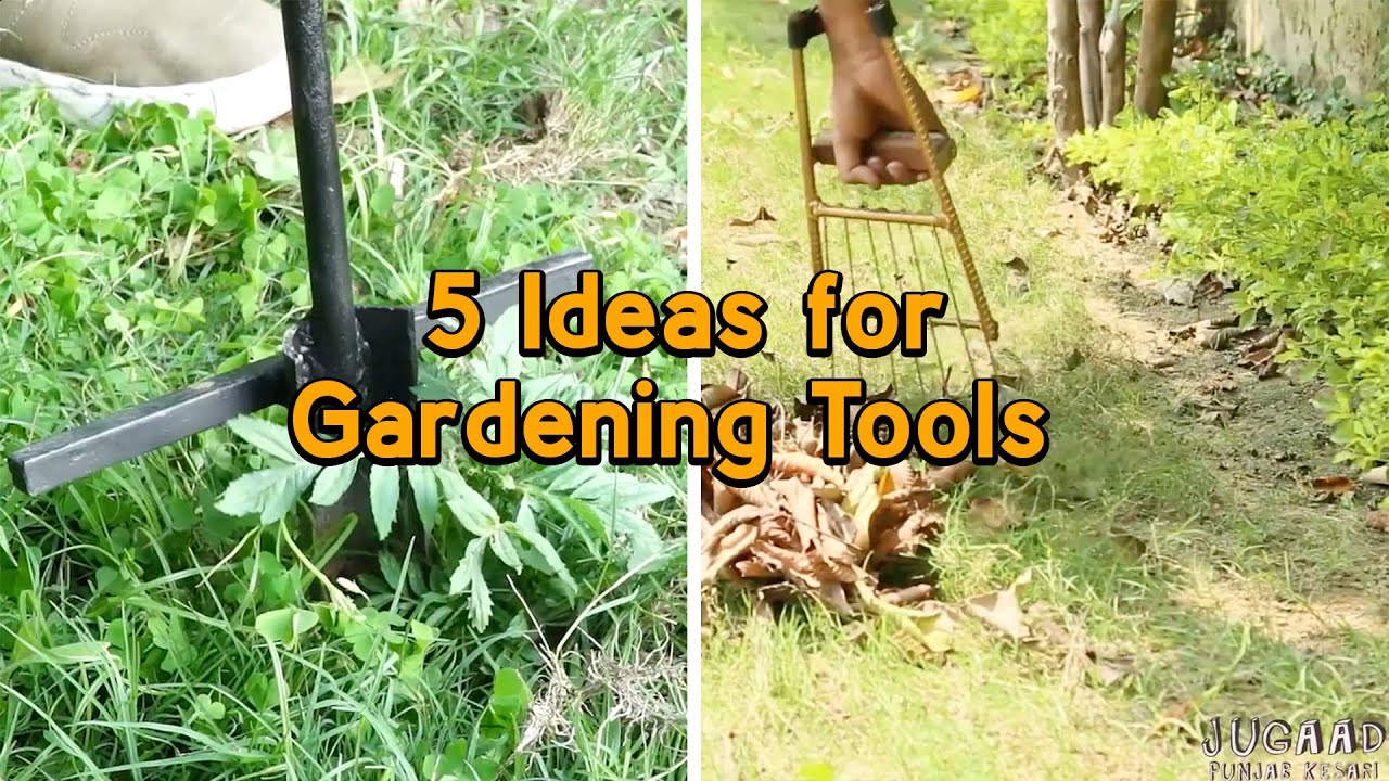 5 Ideas for Gardening Tools - YouTube