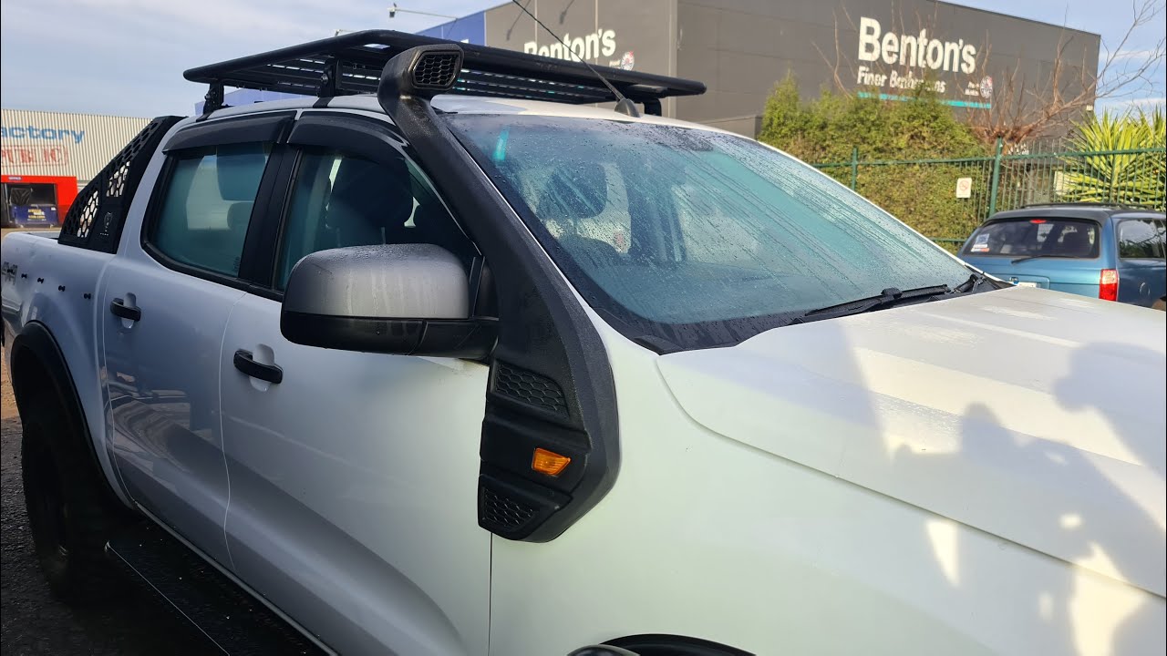 SNORKEL PX2 PX3 FITS FORD RANGER 2015 2016 2017 2018 2019 - YouTube