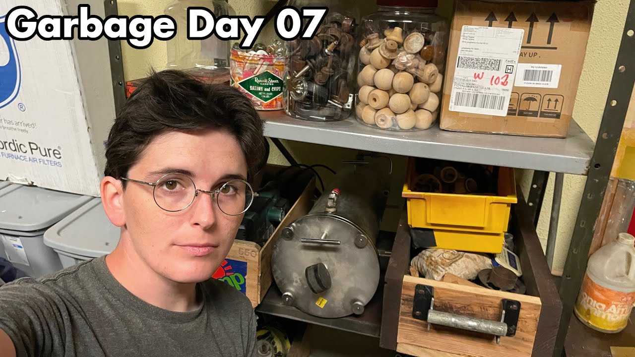 Garbage Day 7: Finding so much antique hardware on greenwood ave, then organizing it all! - YouTube