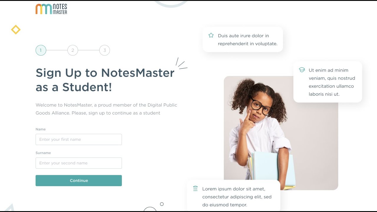 Student Registration to Join MoGE JS Classes on NotesMaster - YouTube