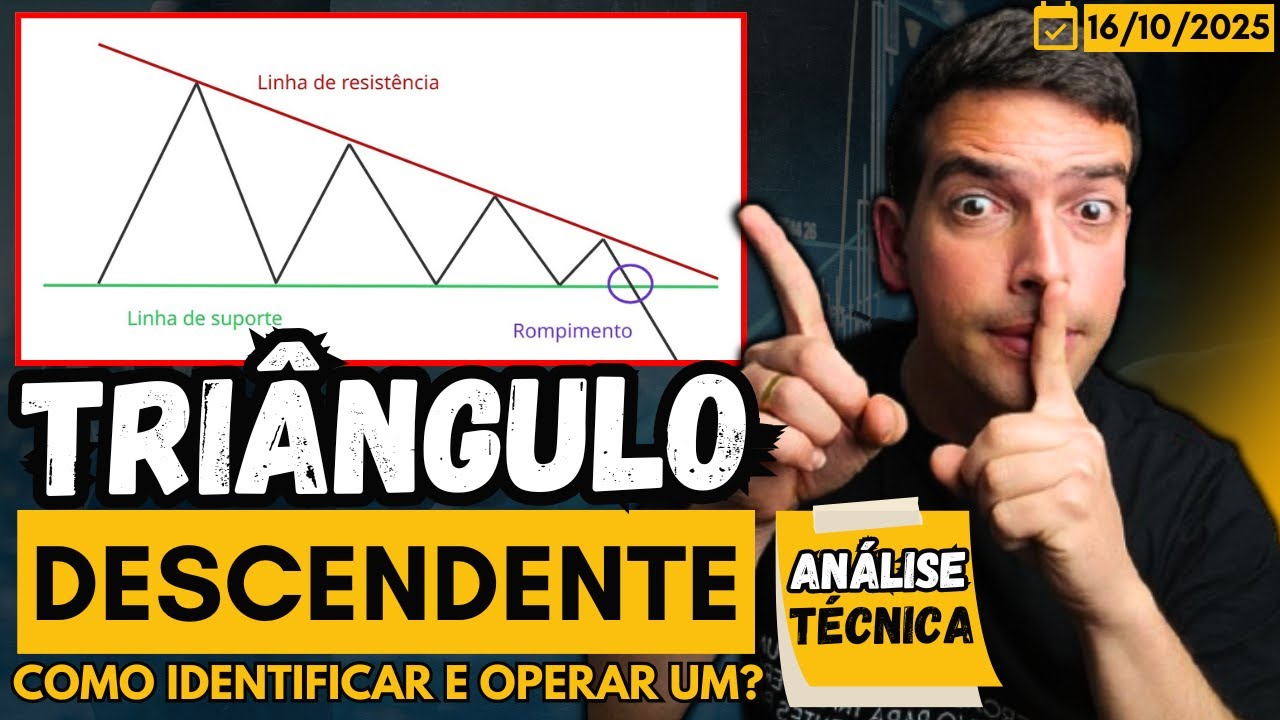TRIÂNGULO DESCENDENTE | COMO IDENTIFICAR E OPERAR ESSE PADRÃO ...