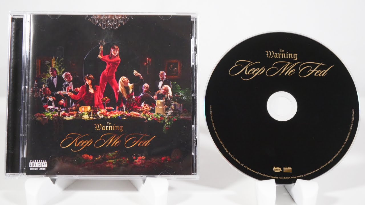 The Warning - Keep Me Fed CD Unboxing - YouTube