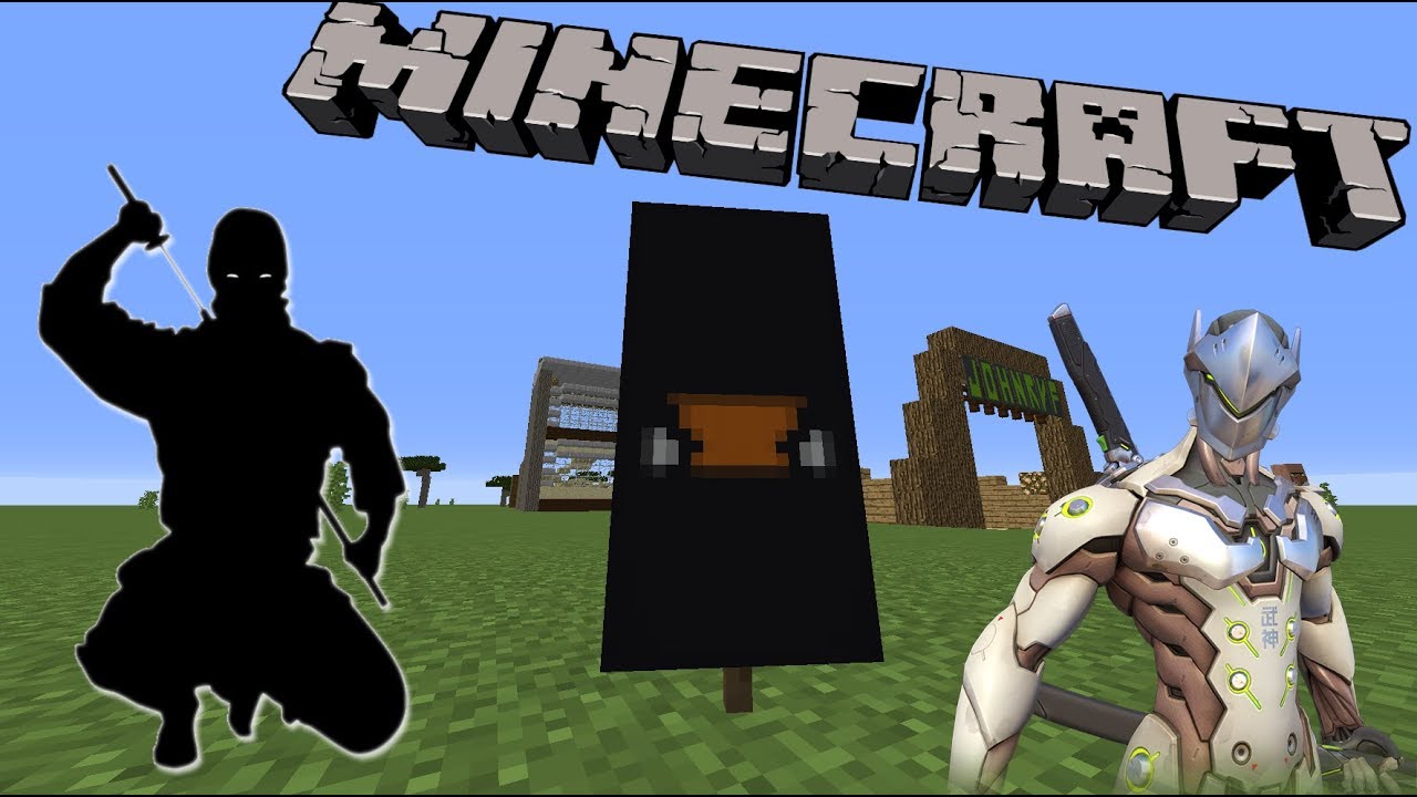 How to make a Ninja Banner in Minecraft! - YouTube
