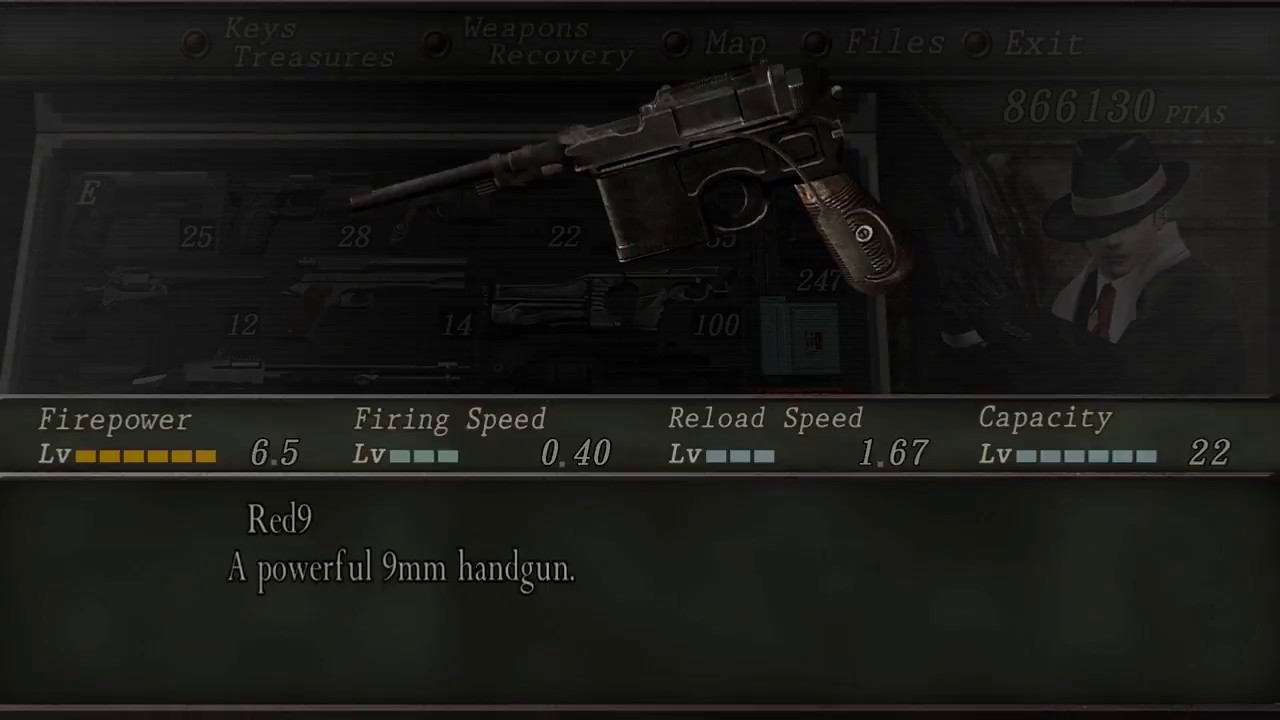 Resident evil 4 fully upgraded weapon comparisons, red9 - YouTube