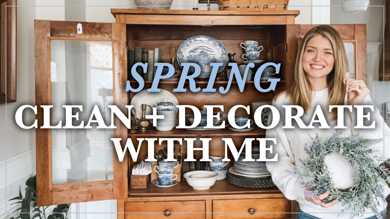 Happy Easter! Spring Cleaning, Shop + Decorating w/ Ironstone Dishes ...