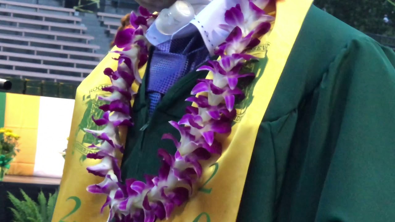 Tom Nolet Commencement Speech, June 18, 2019 Roosevelt High School ...