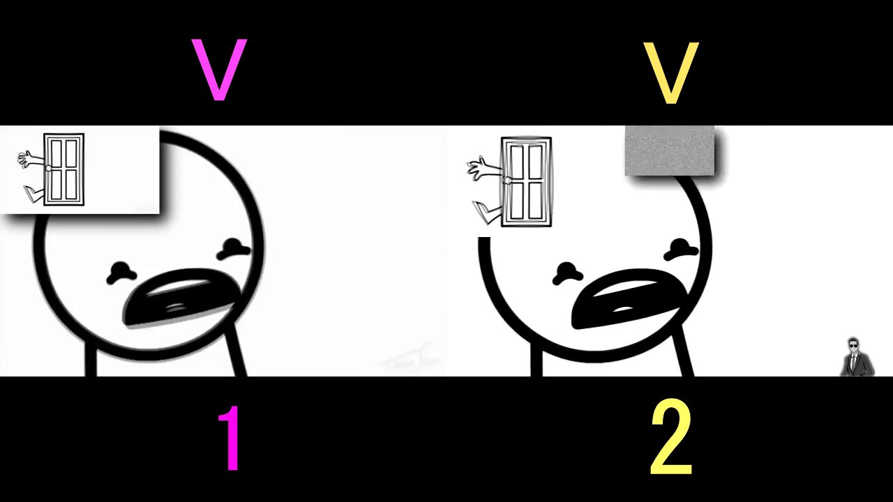(Filler)Take ASDF and Land V1 VS V2! - YouTube