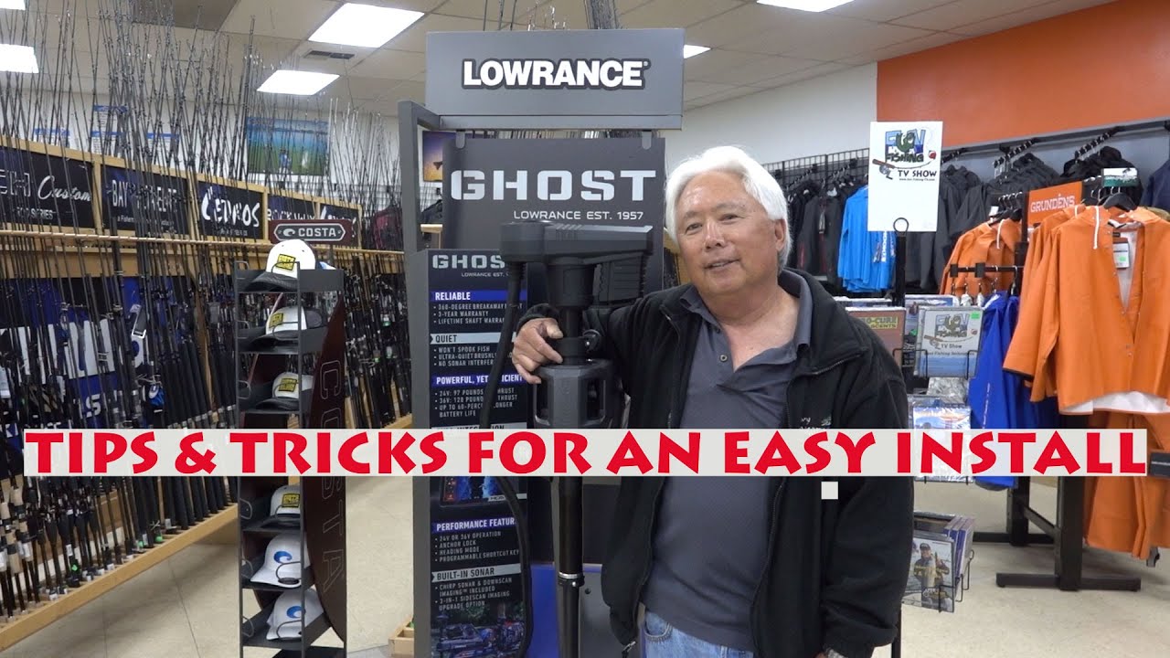 How to Install Lowrance Ghost Trolling Motor in an HOUR with these TIPS ...