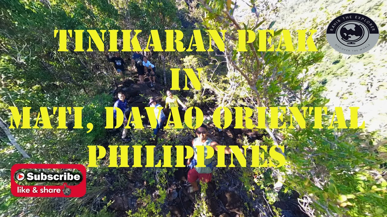 Exploring the Majestic Tinikaran Peak Trail in Mati, Davao Oriental ...