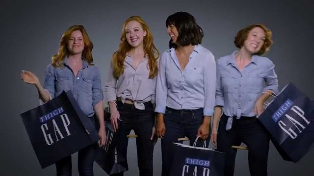 Thigh Gap Jeans Commercial - YouTube