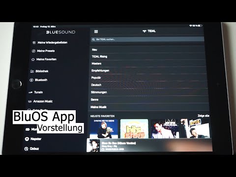 Bluesound App - Grundfunktionen der BluOS App