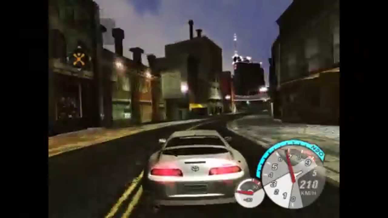 NFSU2 Toyota Supra Singl Turbo - YouTube