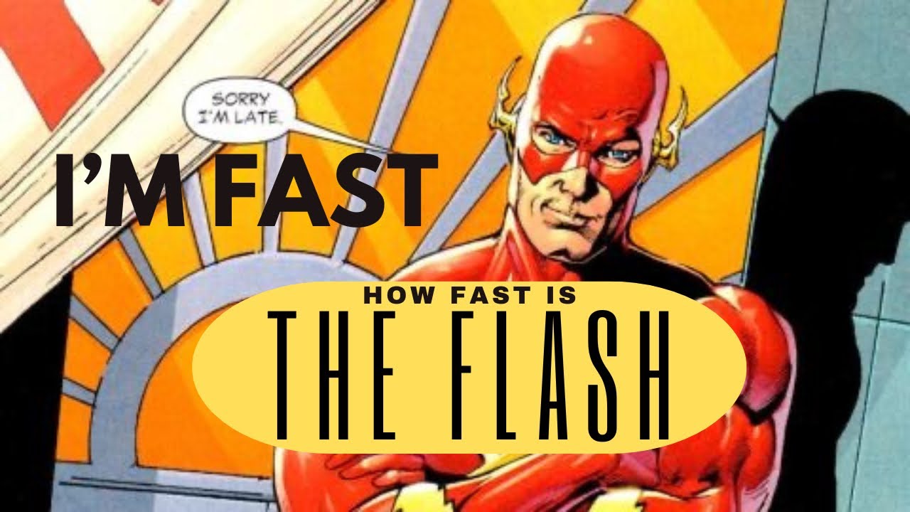 LETS USE MATH TO FIND OUT HOW FAST THE FLASH IS #dccomics #dceu # ...