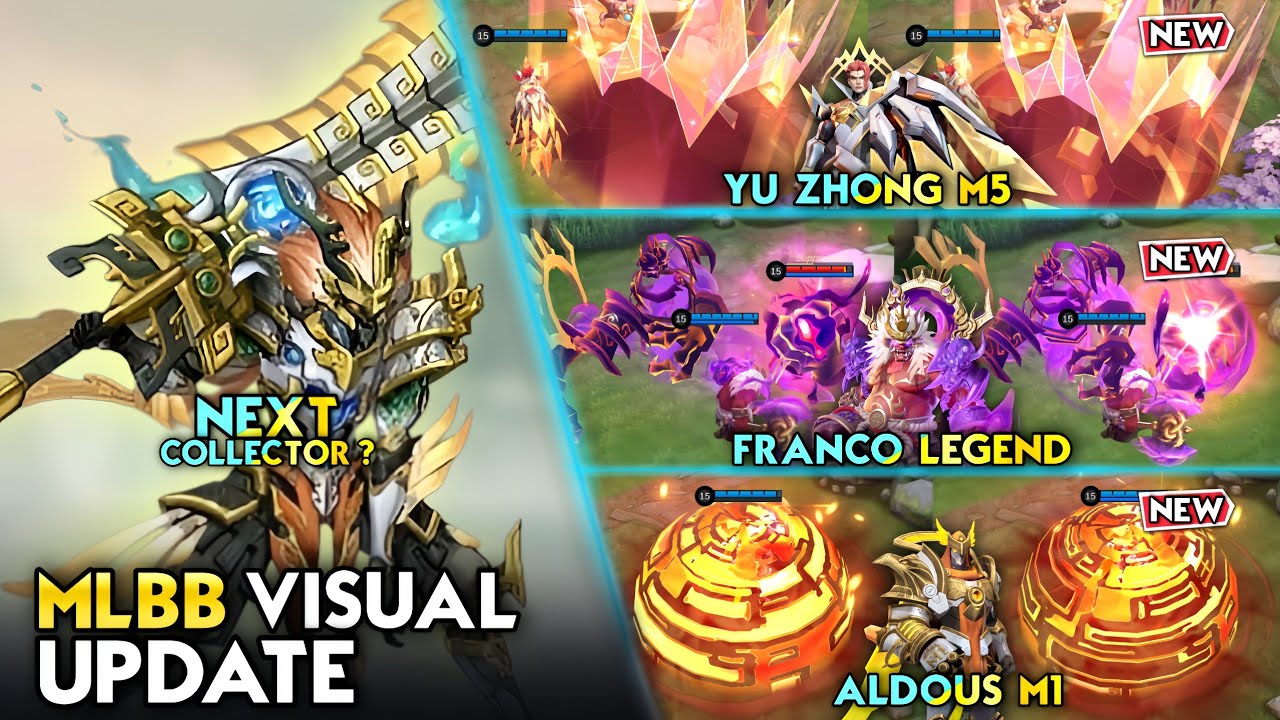 M SERIES & LEGEND SKINS VISUAL SKILL UPDATE | HANZO NEXT COLLECTOR ...