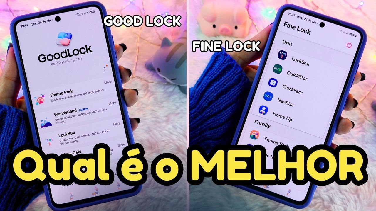 GOOD LOCK | FINE LOCK - Qual É O MELHOR? Qual a Diferença entre os Apps ...