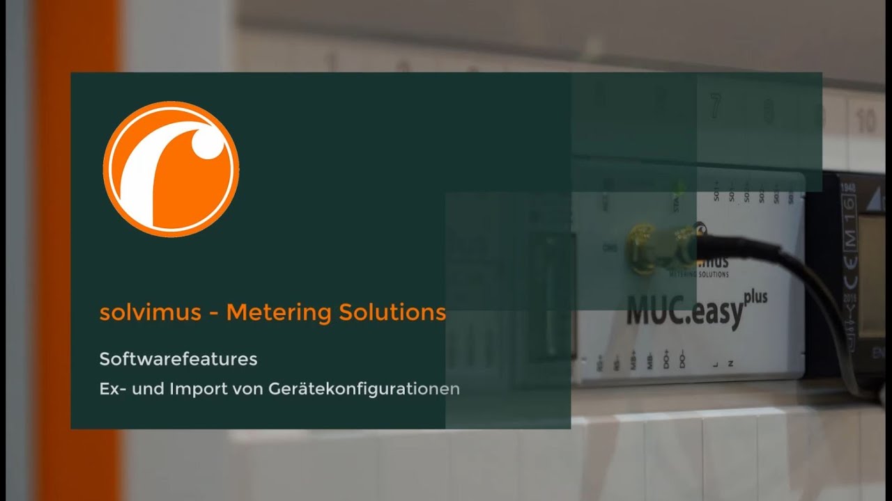 Neue Software-Funktionen - Teil 2: Ex- und Import von ...