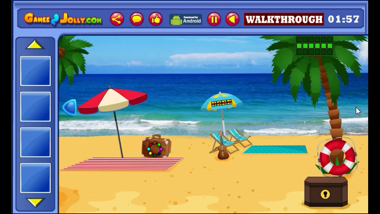 Beach Road Bike Escape Walkthrough - Games2Jolly - YouTube