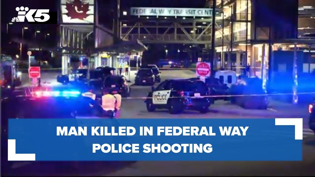 Man killed in Federal Way police shooting - YouTube