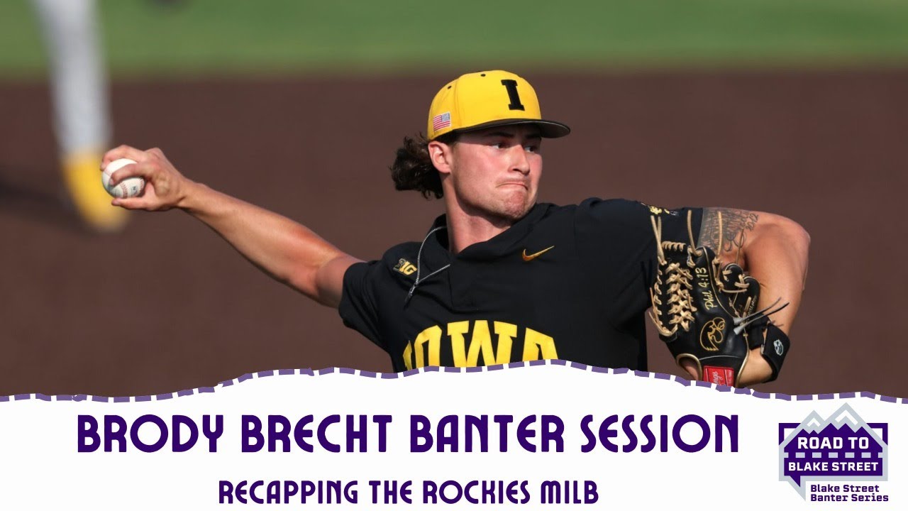Brody Brecht mini-Banter, Recap the Rockies MiLB - YouTube