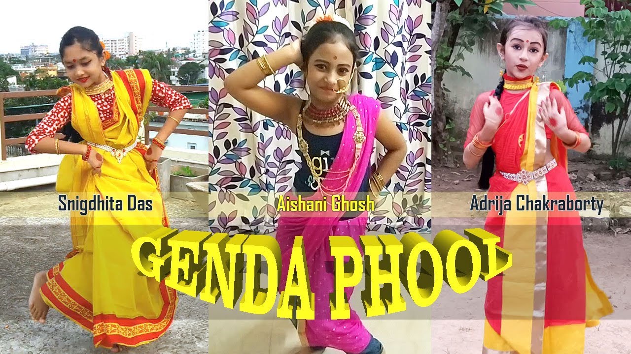 GENDA PHOOL | Snigdhita Das, Aishani Ghosh & Adrija Chakraborty Dance ...