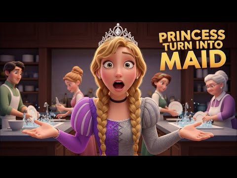  Princess stories  | From princess to maid | Animated Fairy Tales story 