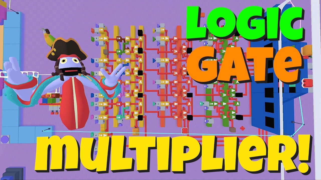 Let's Multiply In Yeeps! (4 Bit Multiplier Logic Gate Design) - YouTube