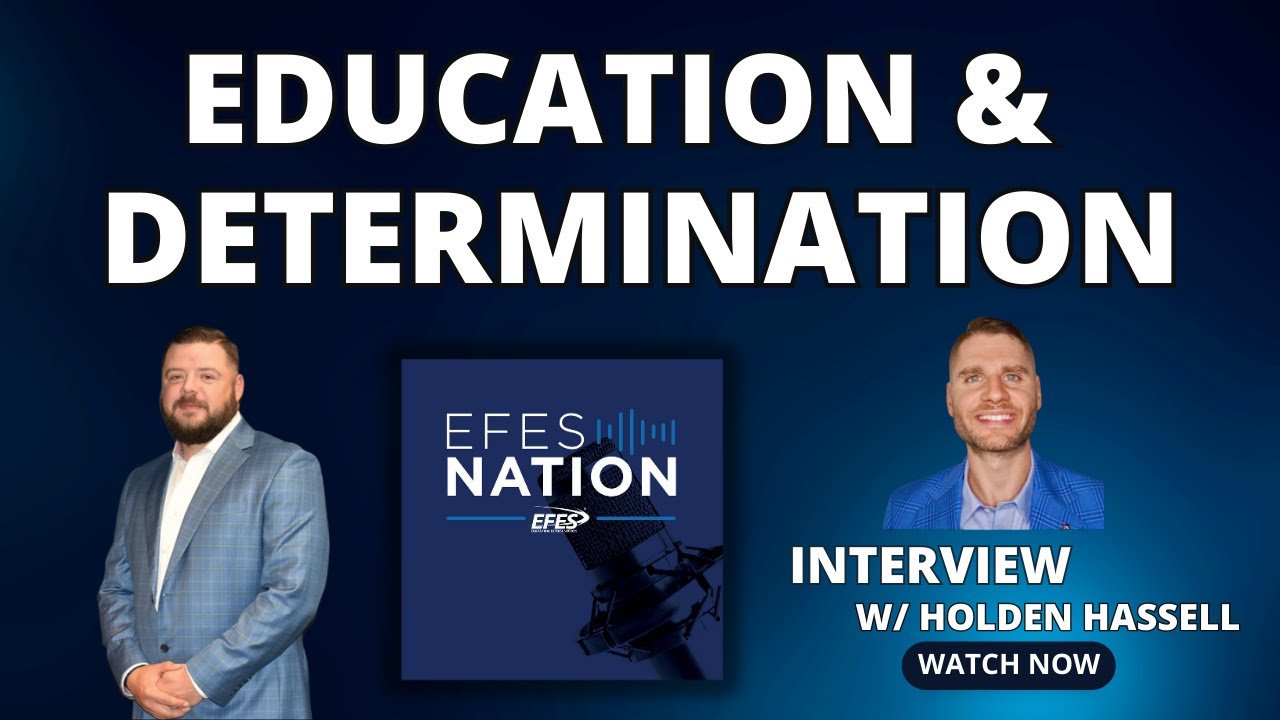 "Education and Determination" | EFES Insurance Agent Training ...
