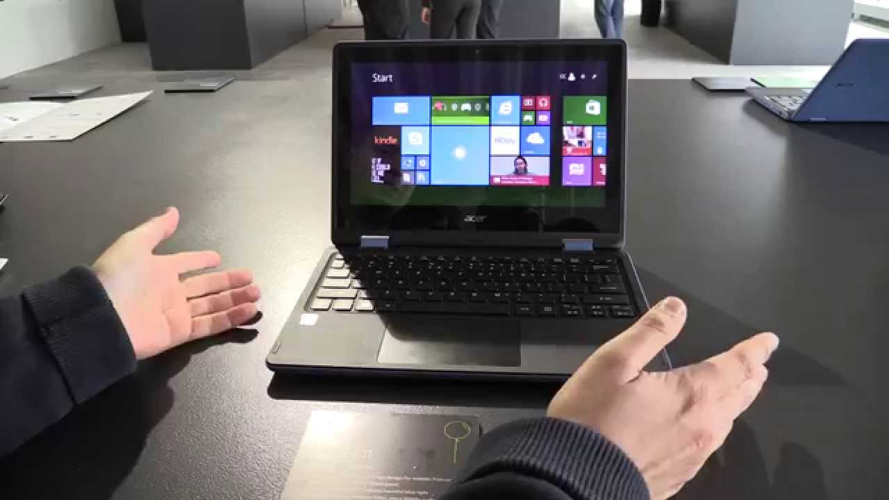 Acer Aspire R11 2-in-1 Hands-on [German/Deutsch] - YouTube