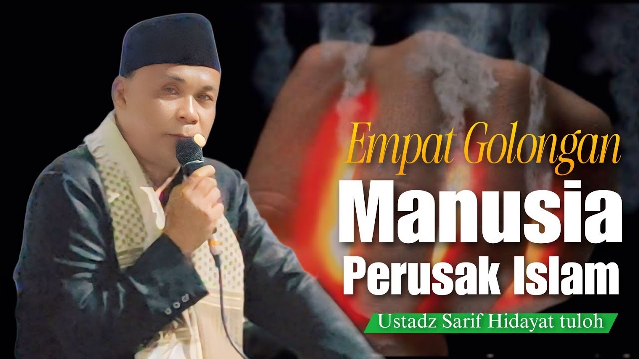 Ustadz Sarif Hidayat tuloh, Barang siapa tidak berwirit selesai sholat ...