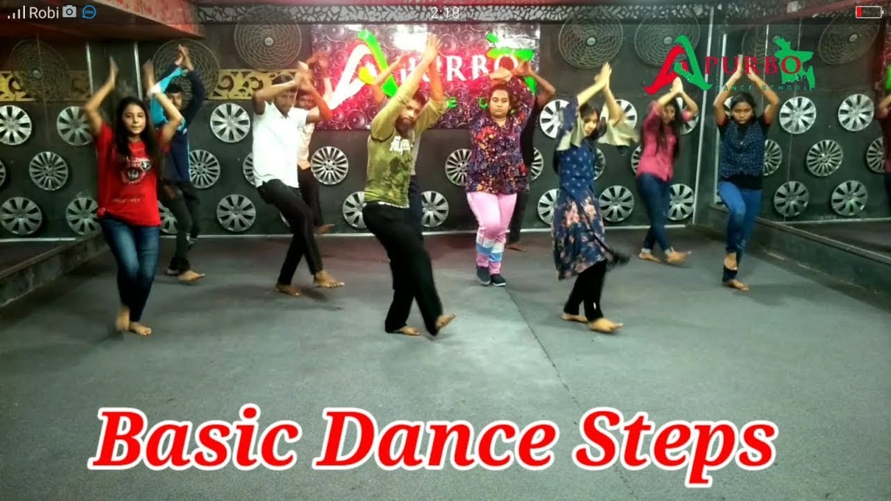 Basic Dance Steps (Part -40) Apurbo Dance School | Dance Tutorial ...