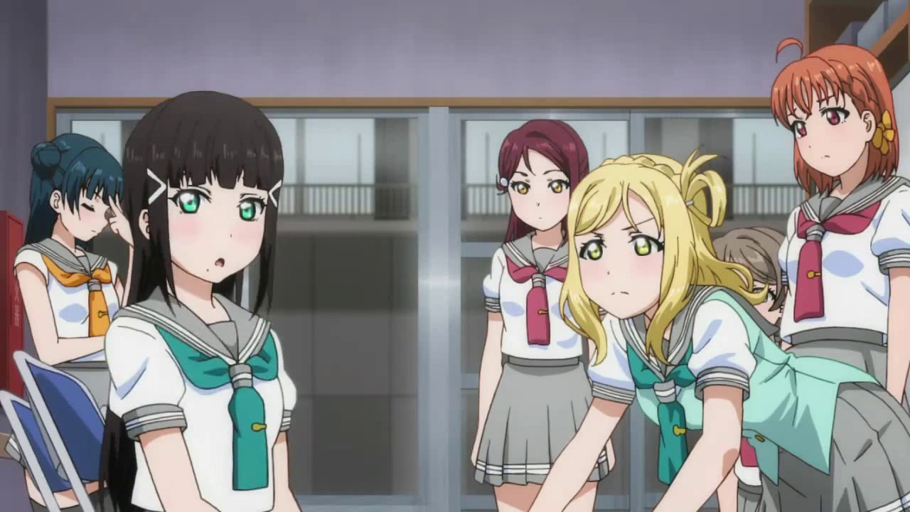 Love Live Sunshine Yoshiko Catches A Dia Eng Dub Youtube 4826