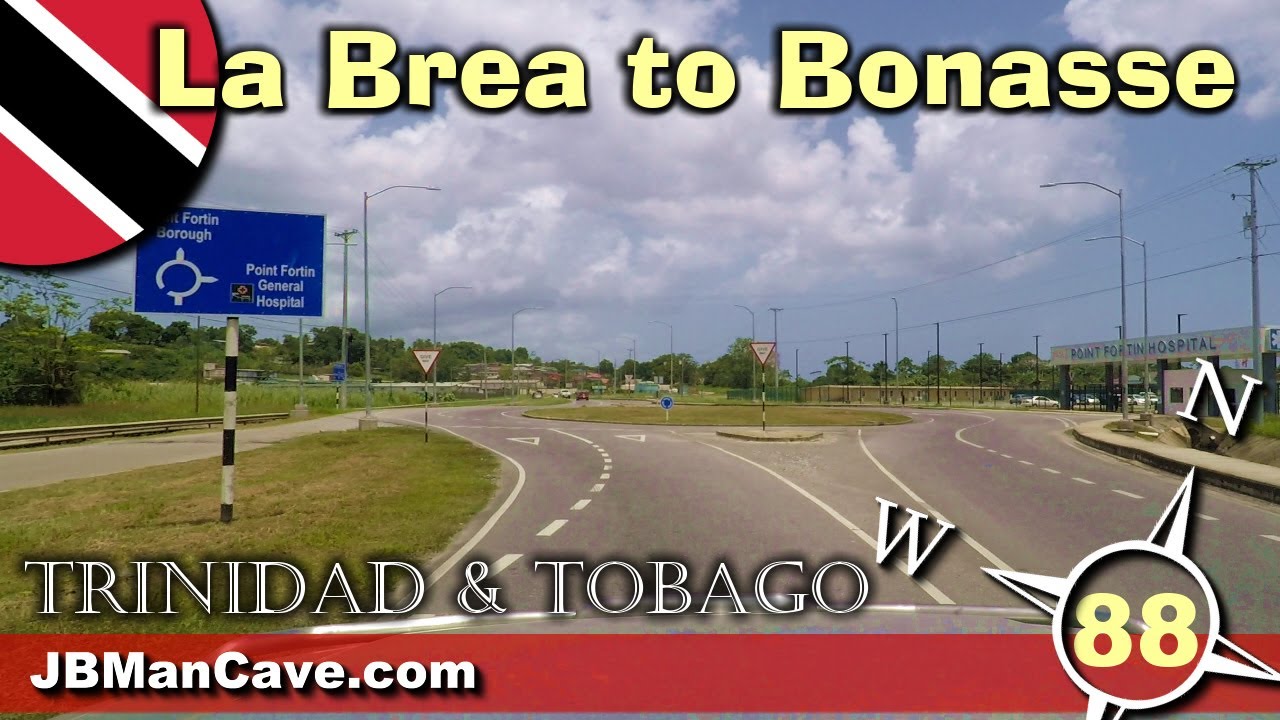 LA BREA to BONASSE CEDROS TRINIDAD and Tobago Trini Road Trip Caribbean ...