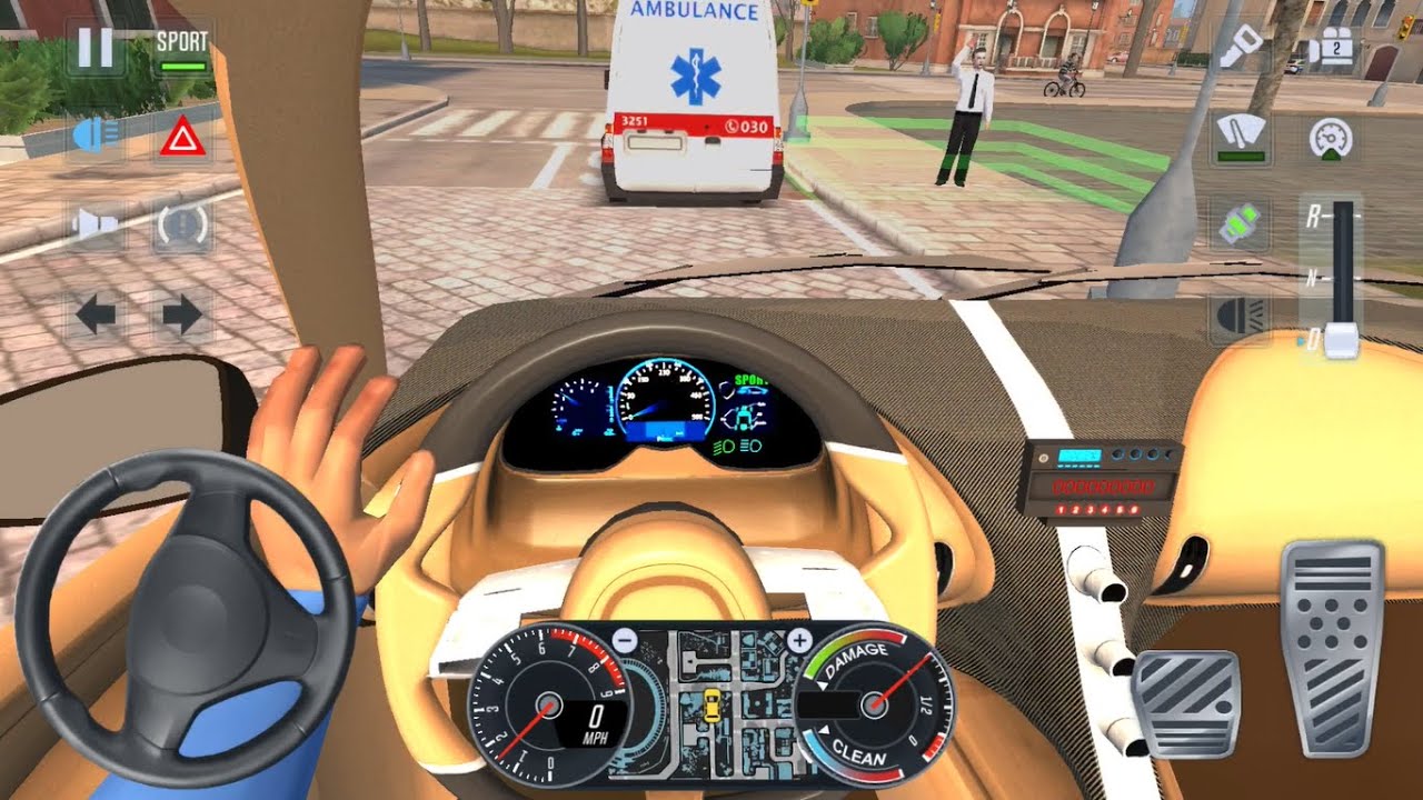 BUGATTI CARS CAB DRIVER 🚖🔥 City Car Driving Games Android iOS - Taxi ...