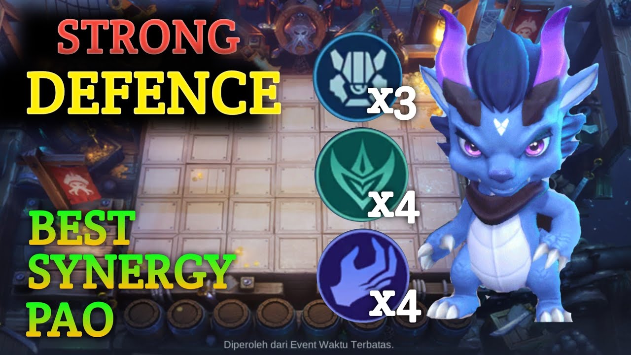 GUARDIAN + SUMMONER + MECHA BEST COMBO COMMANDER PAO || MAGIC CHESS ...