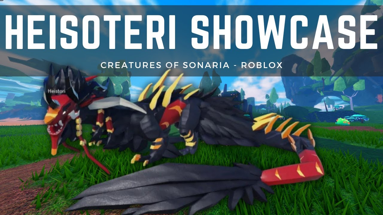 Heisoteri Showcase [Creatures of Sonaria - Roblox] - YouTube