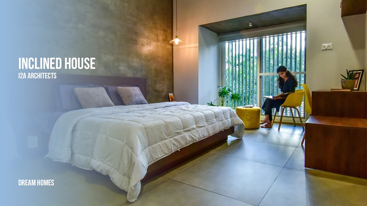 The Inclined House | House tour | i2a Architects | Dream Homes - YouTube