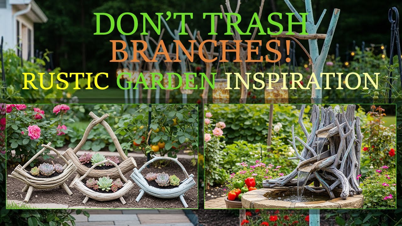 30+ Dry Branch Fairy Garden Hacks 🌿 Magical Upcycles You’ll Wish You ...