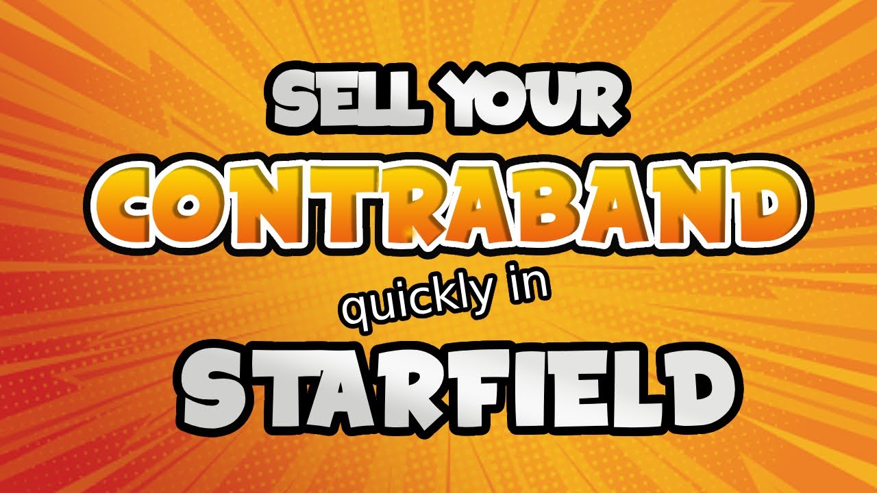 Starfield Contraband fast and easy - YouTube