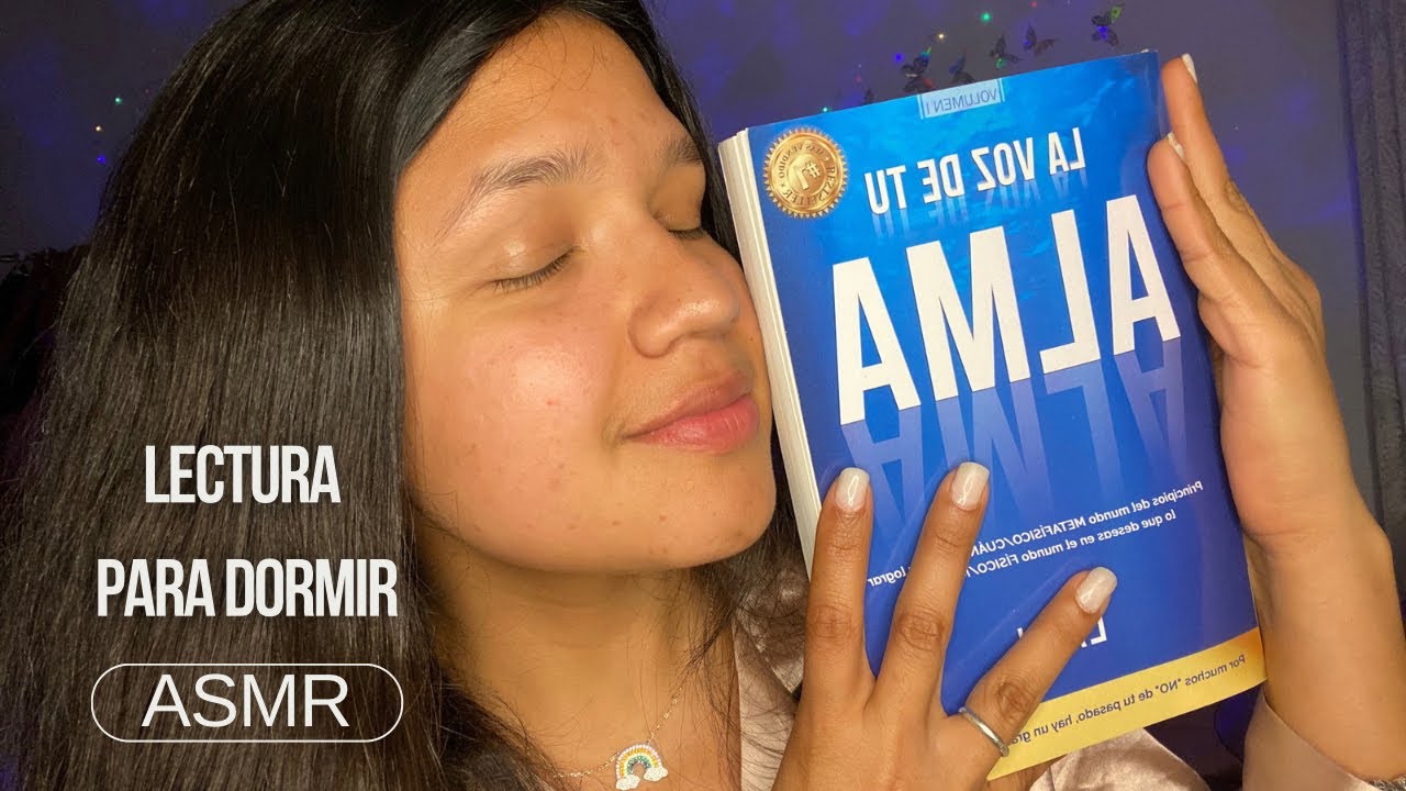 ASMR | Te vas a DORMIR con esta LECTURA 📖 #asmr #relax #softspoken ...
