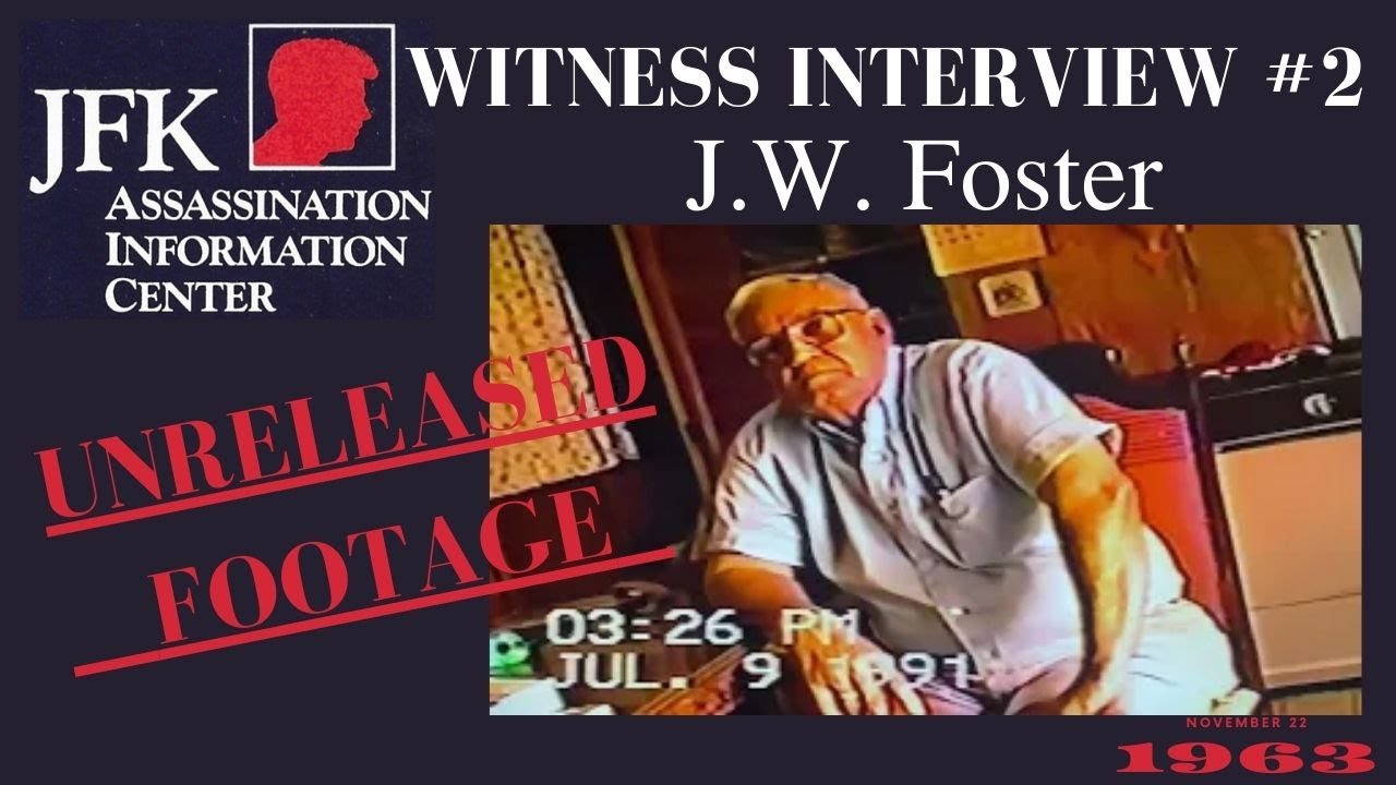 JFK Assassination Witness Interview, Episode 2 [UNRELEASED] - J.W ...