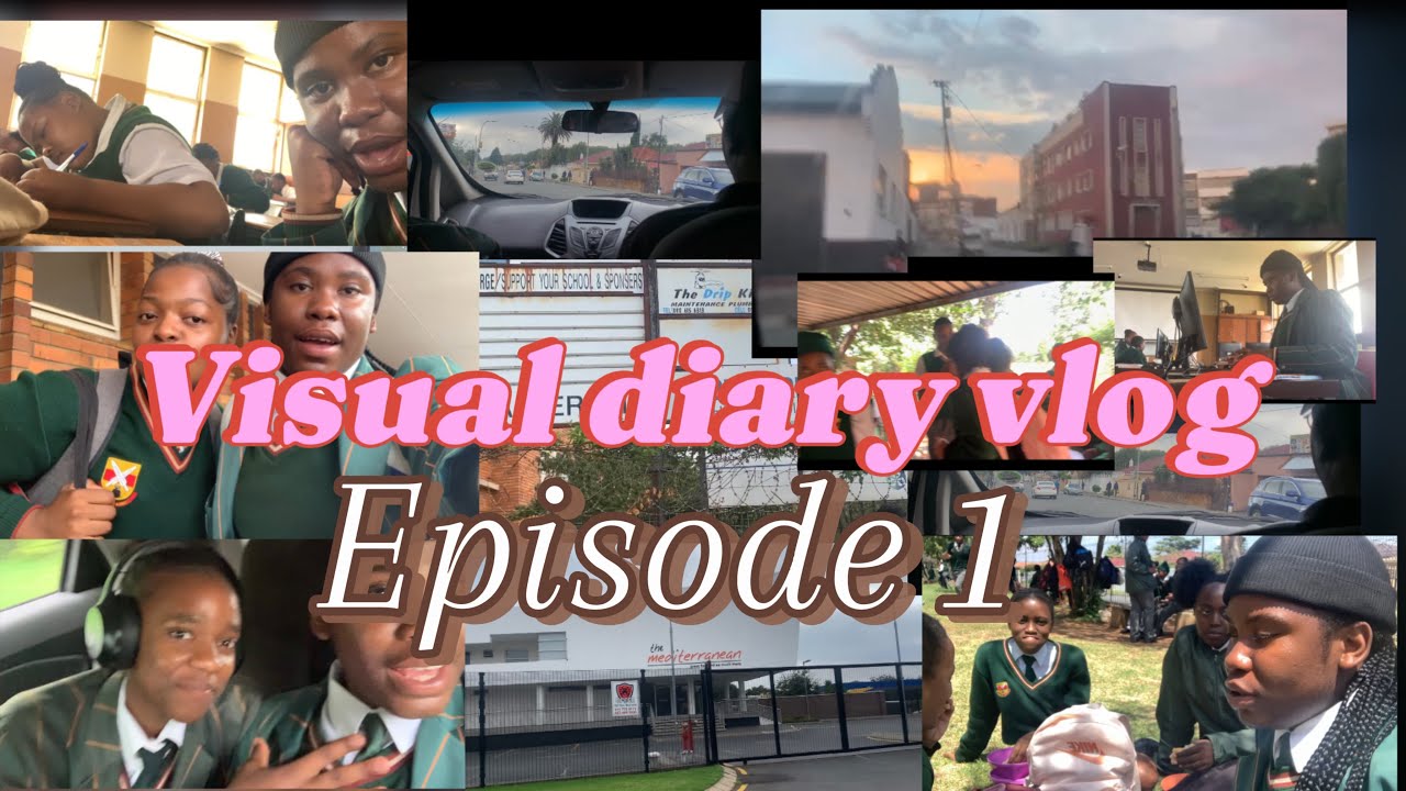 Visual diary vlog episode 1/set🎬/friends🌟/visuals 💕/school / - YouTube