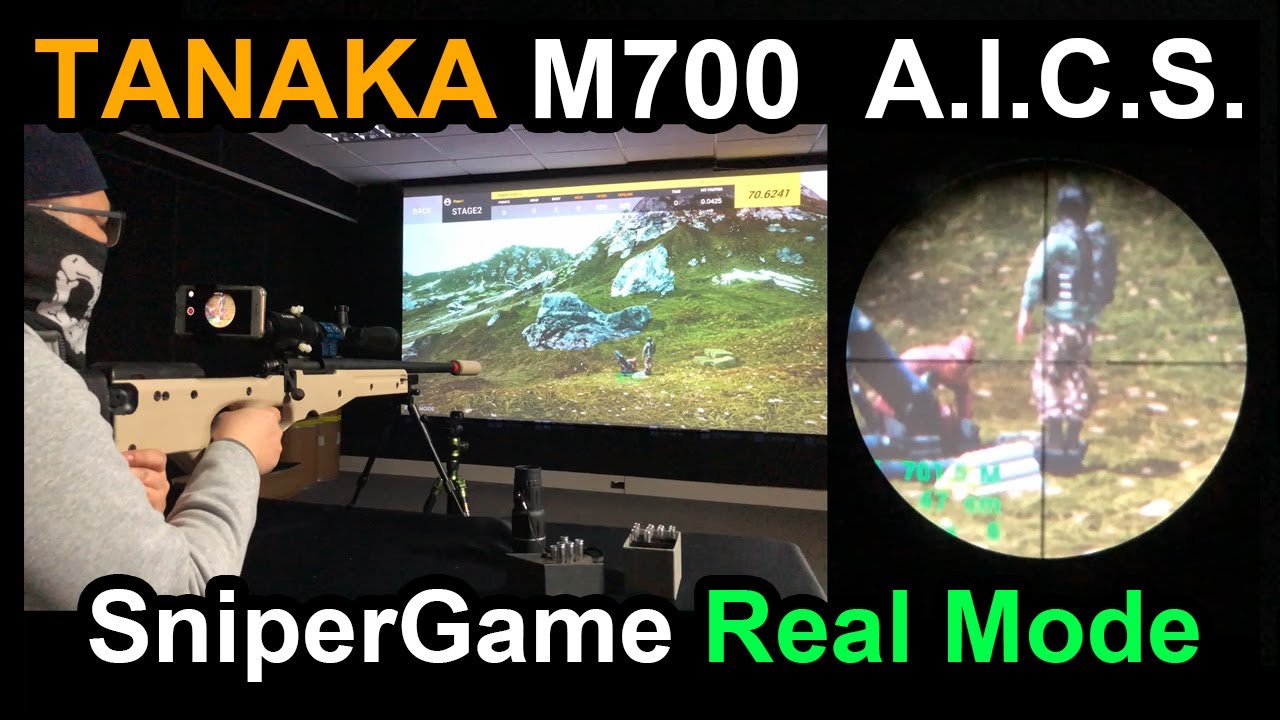 Tanaka M700 A.I.C.S. Shell Ejecting Real Mode Sniper Game - YouTube