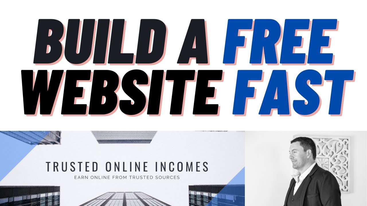 How to Build a Free Website Online Fast - (Takes Less Than a Minute ...
