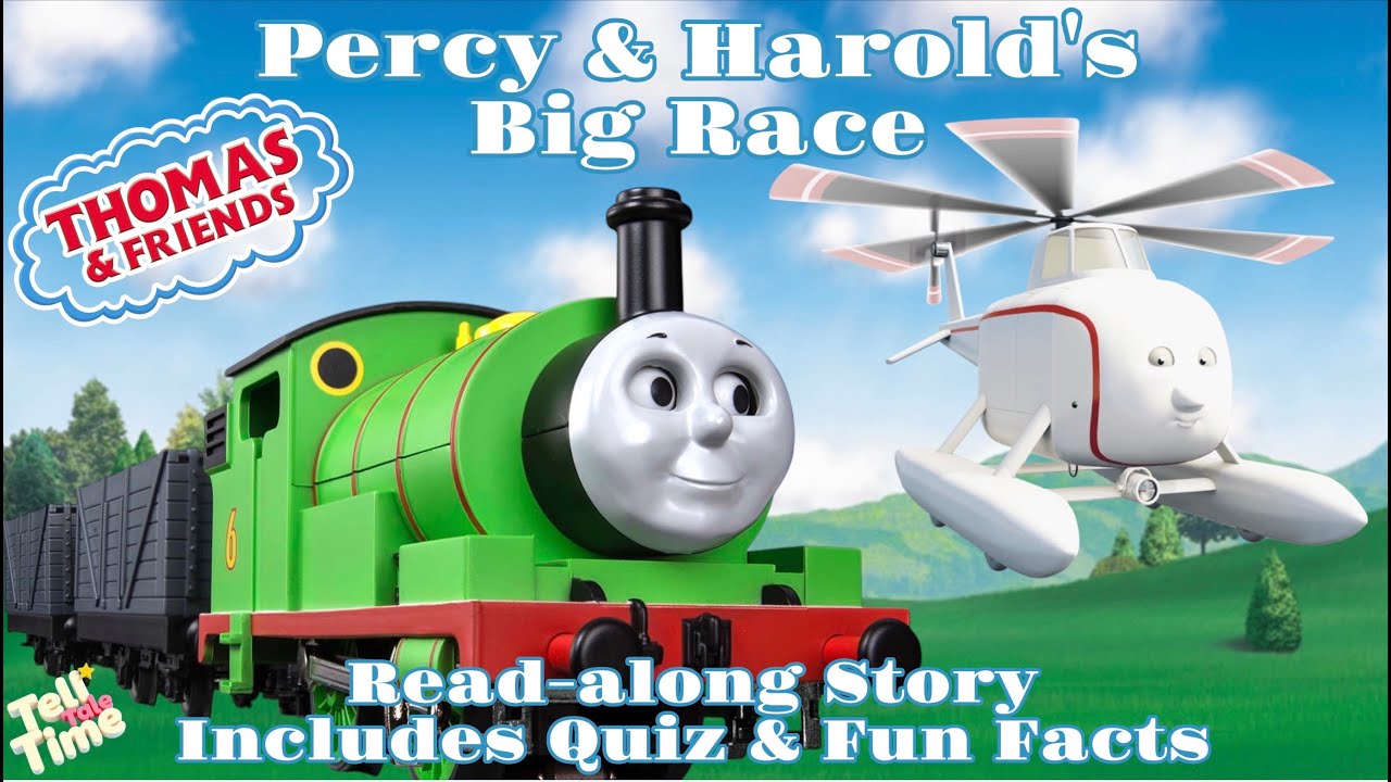 Read-along Kid's Story | Percy and Harold's Big Race | Includes Quiz ...